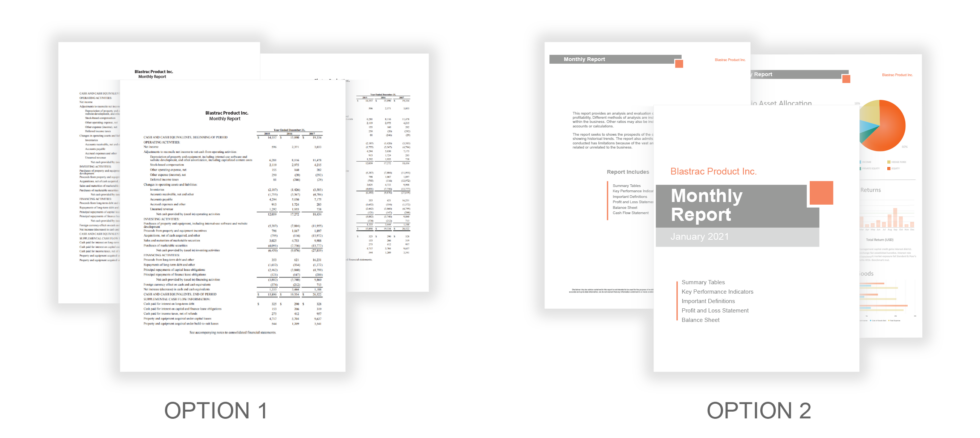 How to Build Visual Financial Reports - Reach Reporting