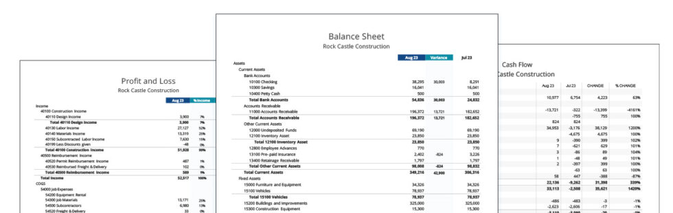 Income Statement Template - Reach Reporting
